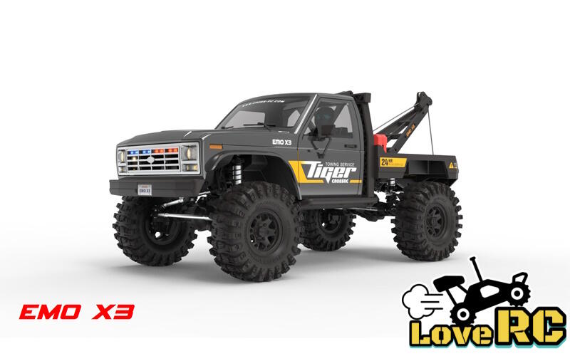 《愛RC》~現貨~CROSSRC EMO X3 1/8 大老虎 RTR攀岩車 | 露天市集 | 全台最大的網路購物市集