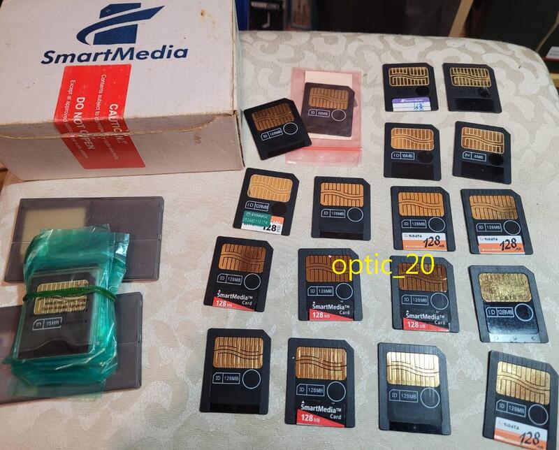 二手 現貨 SmartMedia 128MB memory card 記憶卡 SM卡 ccd數位相機 32MB 16MB | 露天市集 | 全 ...
