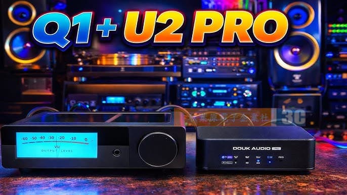 Douk Audio Q1解碼 + 耳擴 前級一體ESS9039+AK4493 HiFi無損XMOS DSD DAC | 露天市集 | 全台最 ...