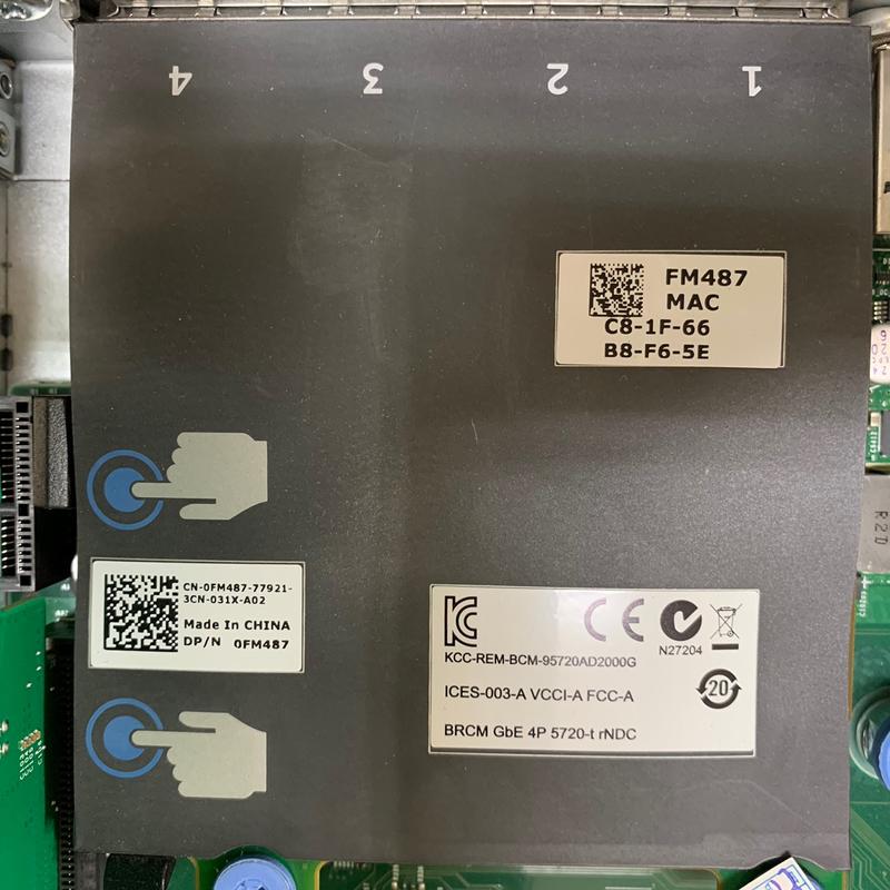 普羅米修斯★DELL 0FM487 Broadcom 5720 1Gb 4-Ports PCI-e網卡 | 露天市集 | 全台最大的網路購物市集