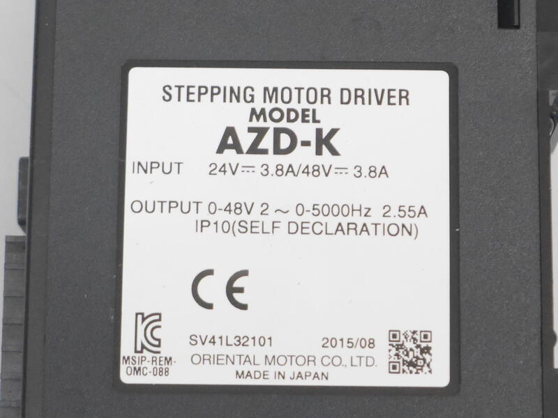 (HLFA-SPM) 東方 步進馬達 步進驅動器 Step Motor AZD-K AZM46MK | 露天市集 | 全台最大的網路購物市集