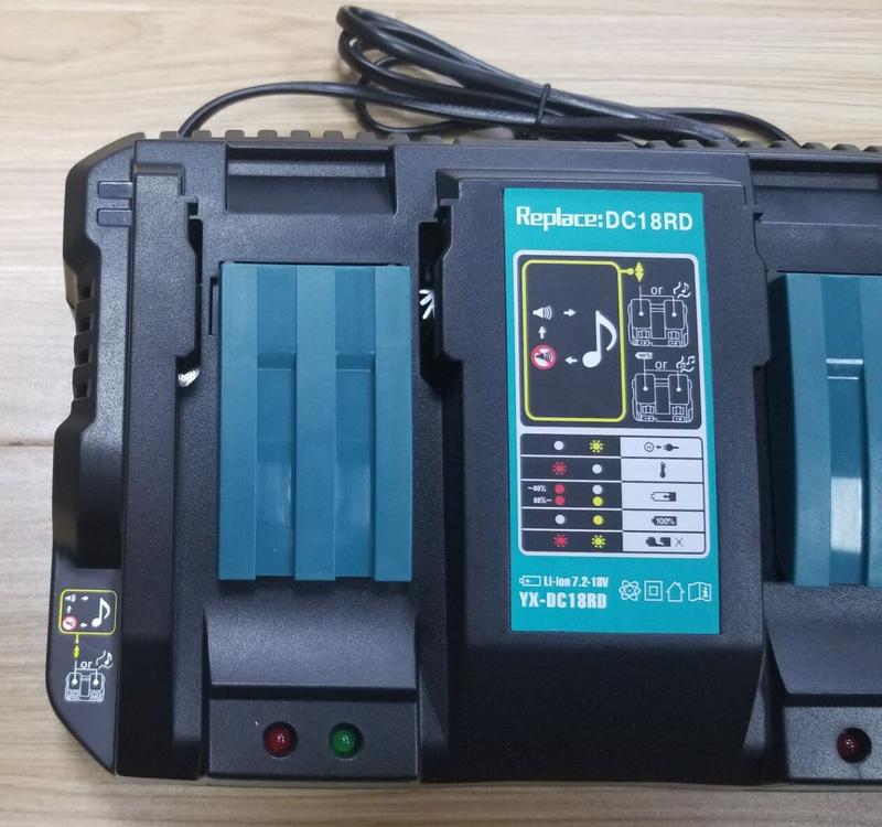 替代牧田雙充DC18RD 14.4/18V鋰電池充電器DC18RC DC18SF美規線材 | 露天市集 | 全台最大的網路購物市集