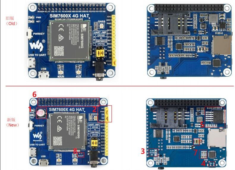 《德源科技》(含稅)型號：SIM7600G-H，SIM7600X 4G HAT 樹莓派擴展板，適用 Raspberry | 露天市集 | 全台 ...