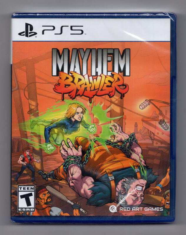 全新 PS5 混亂鬥士 Mayhem Brawler 美版 支援中文(簡體) 格鬥三人組、街頭快打 可參考 | 露天市集 | 全台最大的網路購物市集