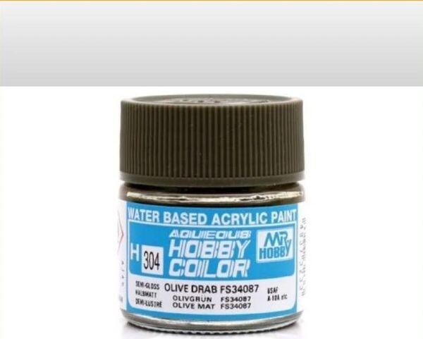 模型用塗料 MR.HOBBY 水性漆~H304~OLIVE DRAB FS 34087,半光澤 | 露天市集 | 全台最大的網路購物市集