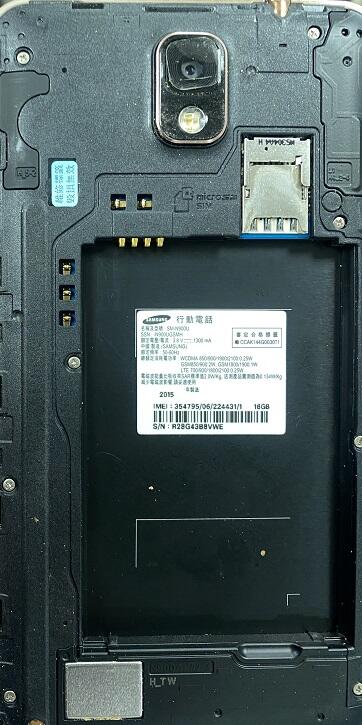 二手故障SAMSUNG GALAXY Note 3 LTE N900U 16GB (上電有反應但無顯示當銷帳零件品 | 露天市集 | 全台最大的網路購物市集