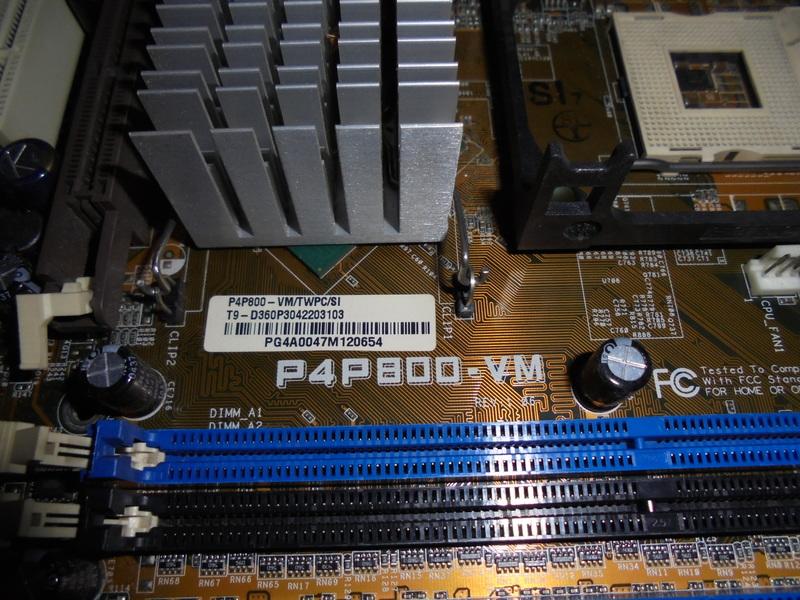 478 華碩主機板 P4P800-VM | 露天市集 | 全台最大的網路購物市集
