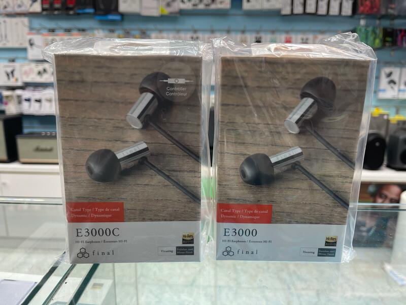 禾豐音響 『附原廠收納袋』E3000C E3000 Final Audio Design 線控耳機 日本VGP金賞 | 露天市集 | 全台最大的網路購物市集