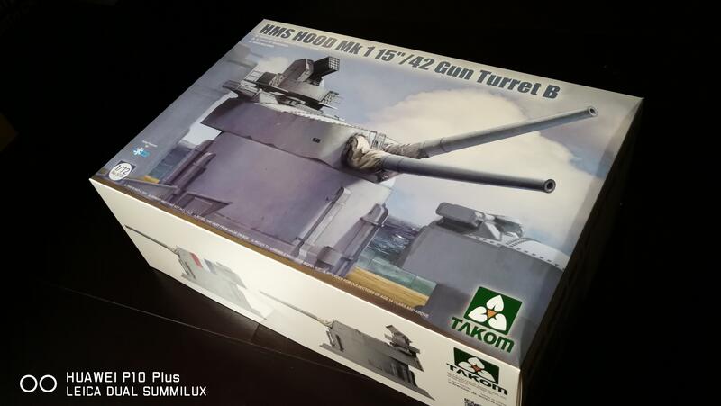 TAKOM 1:72 英國皇家海軍 HMS HOOD Mk 1 15"/42 Gun Turret B 胡德 二號砲塔 | 露天市集 | 全台 ...