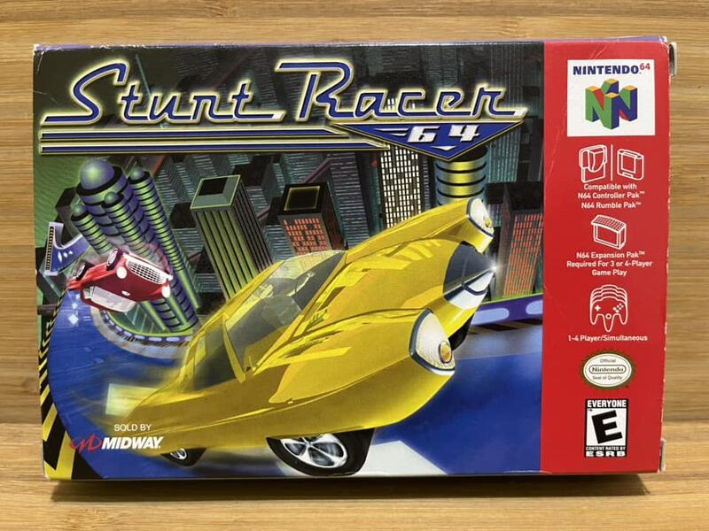 稀有 美版獨佔 任天堂64 N64卡帶 Stunt Racer 64 特技賽車 64 | 露天市集 | 全台最大的網路購物市集