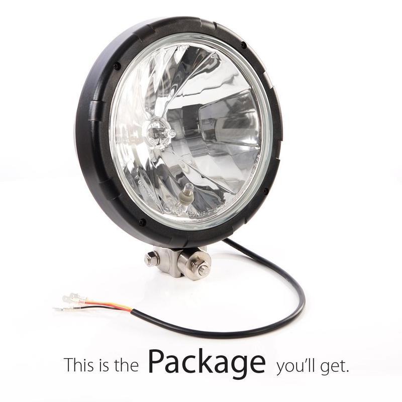 [AUTOTW] 9吋鹵素大燈輔助燈 投射型 H1/12V/55W 一顆 越野吉普大雨大霧山區 | 露天市集 | 全台最大的網路購物市集