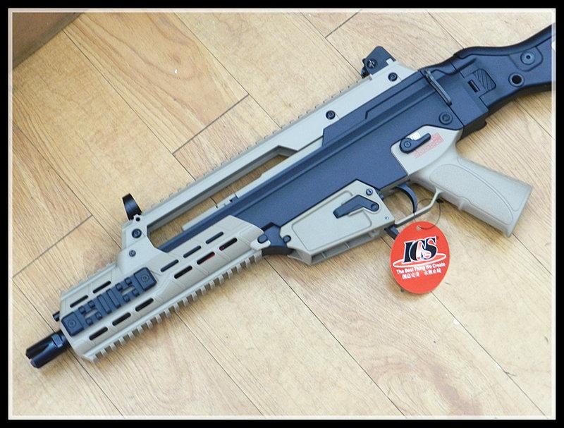 【原型軍品】全新‖ ICS G33 突擊步槍 狙擊 伸縮折疊托 雙色版 電動長槍 G36C G36K | 露天市集 | 全台最大的網路購物市集