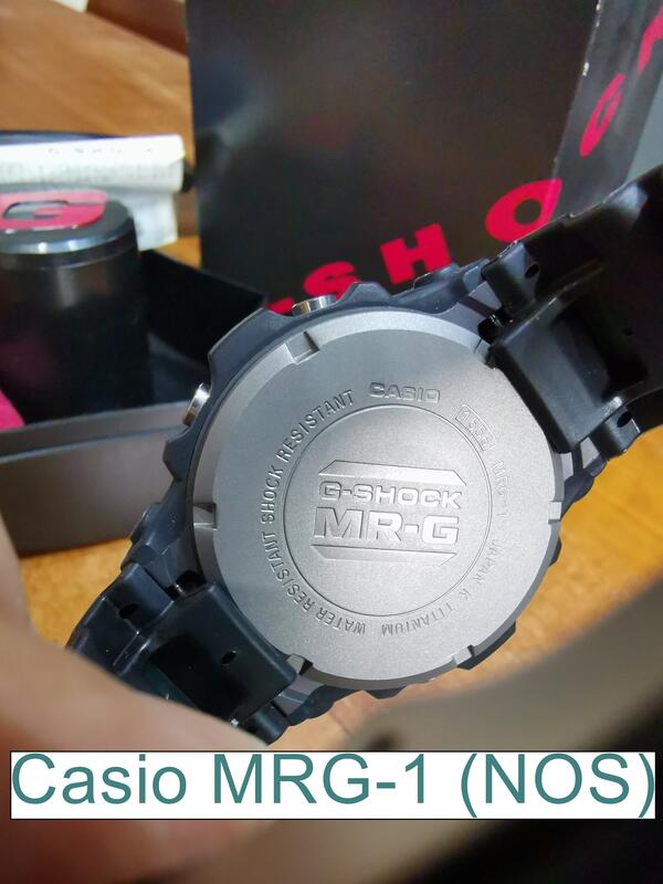 【卡西歐控】保證真品NOS全新庫存品Casio鈦金屬 第一代MRG 1st gen MRG-1#61 | 露天市集 | 全台最大的網路購物市集