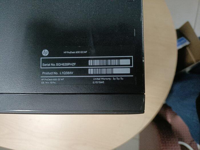 元氣本舖 HP I5主機 Intel I5-6500/8G/120G SSD -保3個月 | 露天市集 | 全台最大的網路購物市集