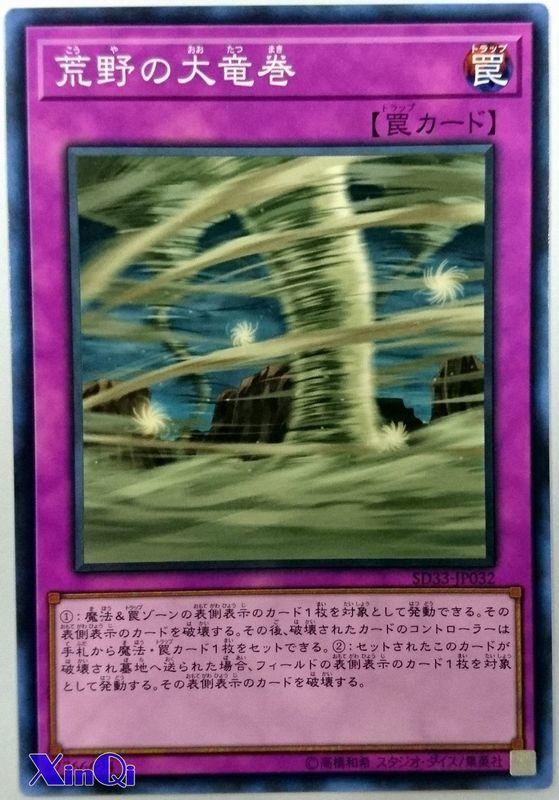 【Xin Qi】遊戲王 SD33-JP032 荒野的大龍捲 (普卡) YSD5-JP031 | 露天市集 | 全台最大的網路購物市集