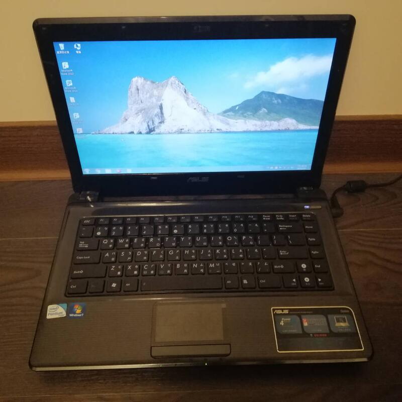 【魅客】華碩 Asus A42F 14吋 雙核筆記型電腦，品項如圖 | 露天市集 | 全台最大的網路購物市集