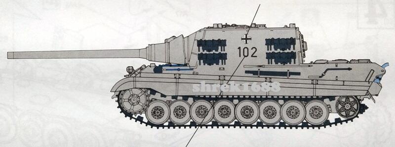 1/35 DRAGON 6051 德國 Jagd Tiger 保時捷獵虎式驅逐戰車+防磁紋改套 | 露天市集 | 全台最大的網路購物市集