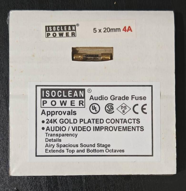【UP Music】ISOCLEAN POWER 音響專用保險絲Audio Grade Fuse (5×20mm) | 露天市集 | 全台最大 ...