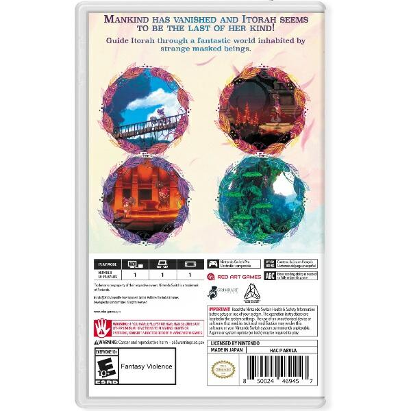 【預購商品 7/18發售】NS Switch遊戲 伊朵拉 Itorah 中文版 美版封面ESRB 2.5D橫向動作遊戲 | 露天市集 | 全台最大的網路購物市集