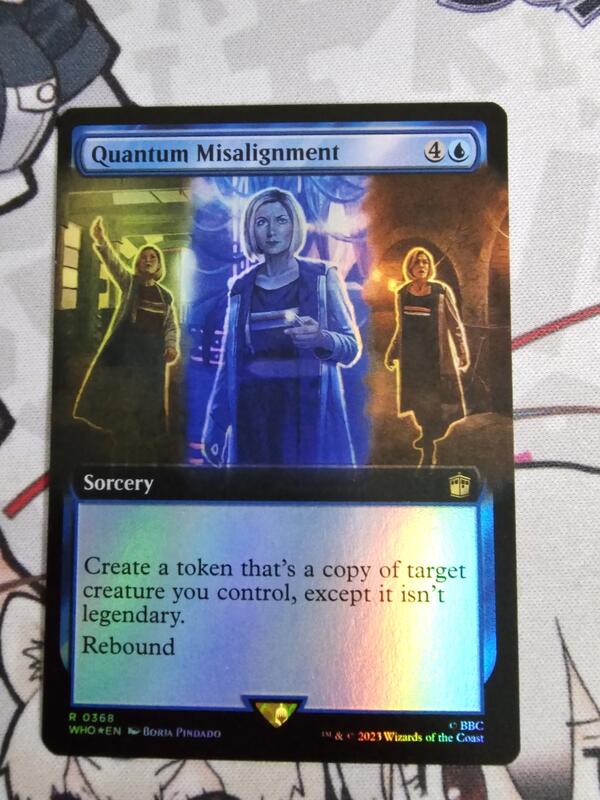 (吉吉收藏）MTG魔法風雲會 Quantum Misalignment R 0368 WHO EN 擴閃 | 露天市集 | 全台最大的網路購物市集