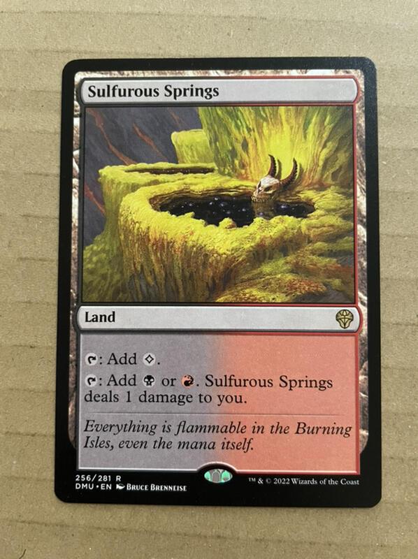 MTG 多明納里亞 sulfurous springs 普 R 英文版 | 露天市集 | 全台最大的網路購物市集