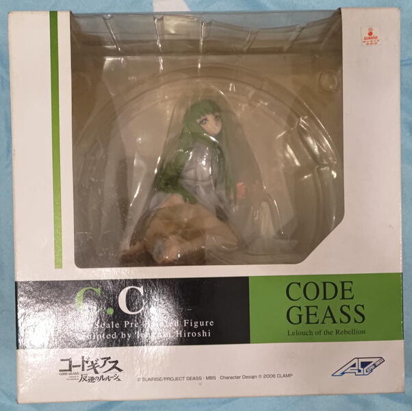 日版 ALPHA OMEGA CODE GEASS 反逆的魯魯修 C.C. PVC塗裝完成品 | 露天市集 | 全台最大的網路購物市集