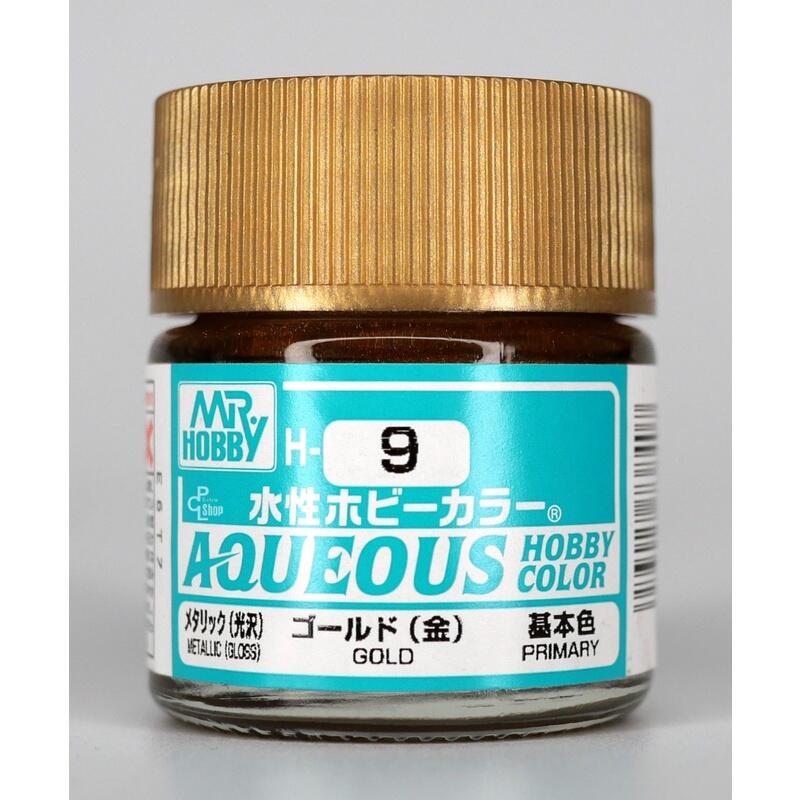《密斯特喬》郡氏 GSI HOBBY COLOR H09 水性漆 金屬色 金色 /10ml [H-09-H09] | 露天市集 | 全台最大的 ...