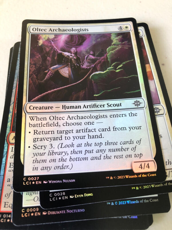 Oltec Archaeologists 英文閃卡 LCI 依夏蘭迷窟 Foil 魔法風雲會 MTG | 露天市集 | 全台最大的網路購物市集