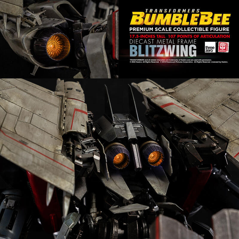 Threezero 3A 變形金剛 大黃蜂外傳 大比例 閃電 PSC版 PREMIUM Blitzwing 柯博文 | 露天市集 | 全台最大的網路購物市集