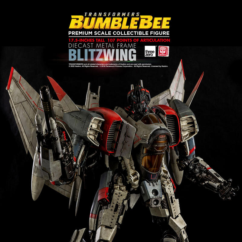 Threezero 3A 變形金剛 大黃蜂外傳 大比例 閃電 PSC版 PREMIUM Blitzwing 柯博文 | 露天市集 | 全台最大的網路購物市集