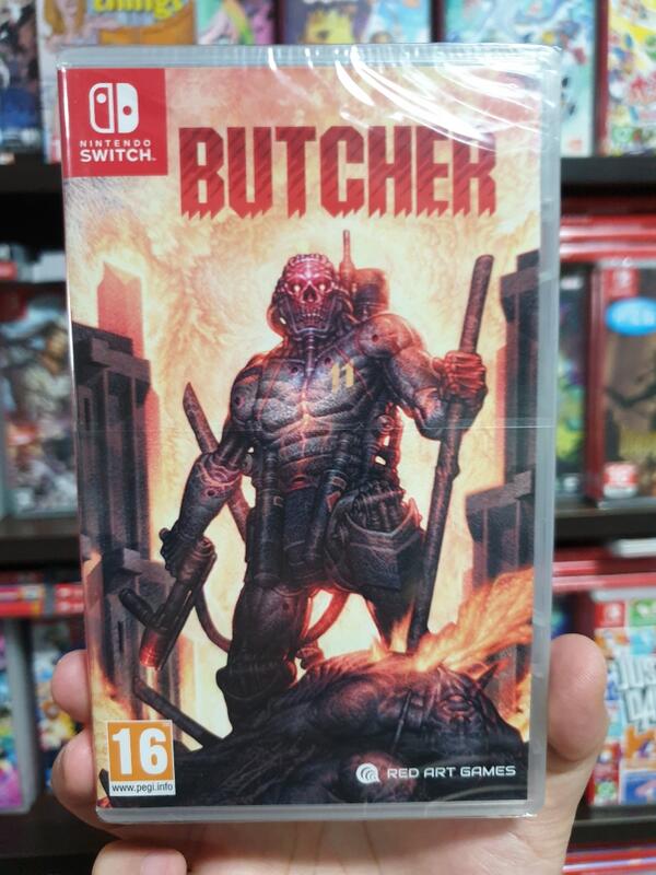 【超級稀有遊戲】NS Switch遊戲 BUTCHER 屠夫 浴血屠夫 英文版 全球限量發行 2D橫軸射擊遊戲 | 露天市集 | 全台最大的網路購物市集