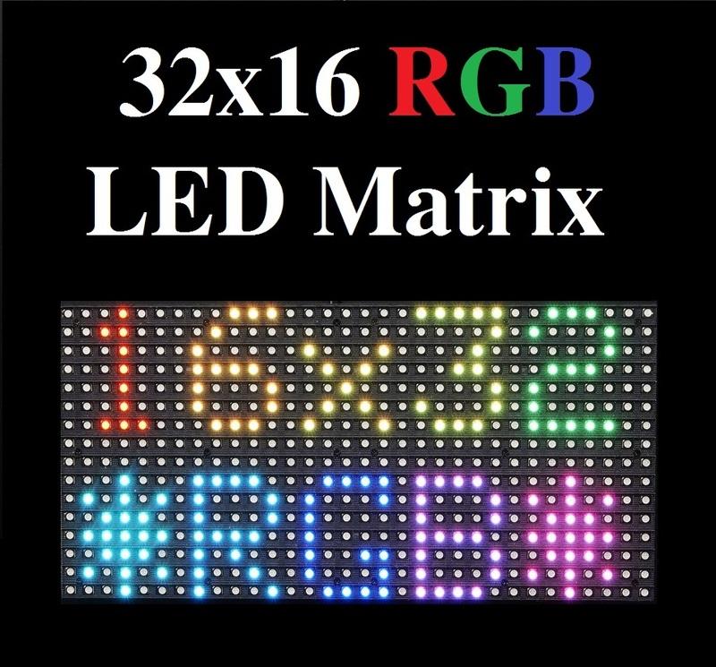 【微控】含稅附發票、32x16 RGB LED Matrix - 6mm pitch、Arduino 全彩點陣字幕板 | 露天市集 | 全台最大的網路購物市集