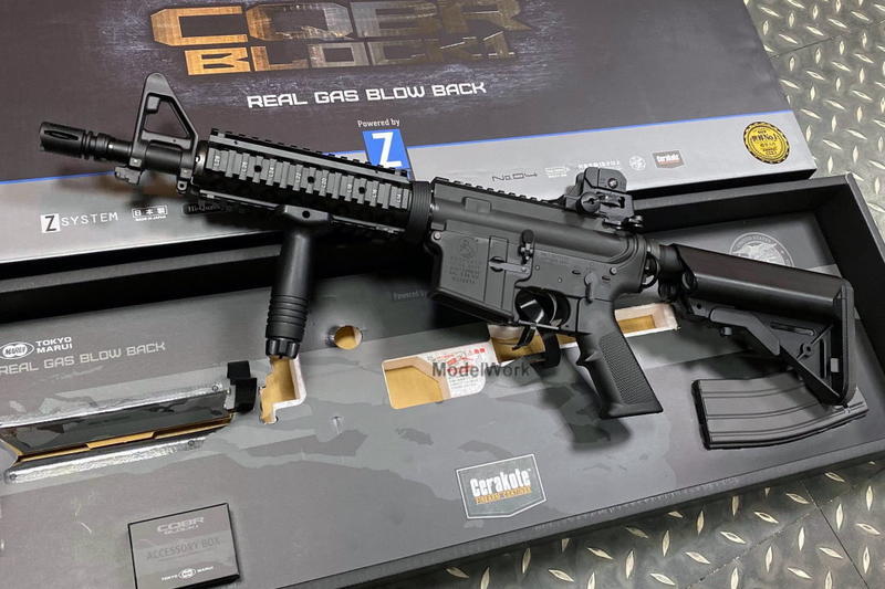 模動工坊 MARUI M4 MWS CQBR GBB 10.5" 瓦斯槍 出貨前HOP會調整對應12瓦斯 | 露天市集 | 全台最大的網路購物市集