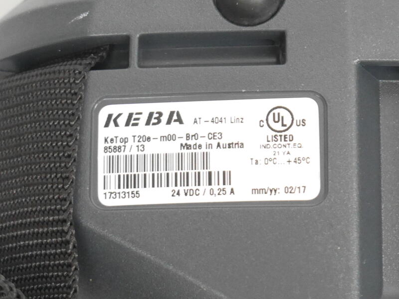 (HLFA-SAM) KEBA KeTop T20e-m00-Br0-CE3 教導器 Teach Pendant | 露天市集 | 全台最大的 ...