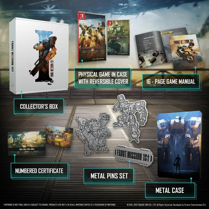【預購商品】NS Switch遊戲 Front Mission 1st: Remake 雷霆任務1st 重製版 限定版 | 露天市集 | 全台最大的網路購物市集