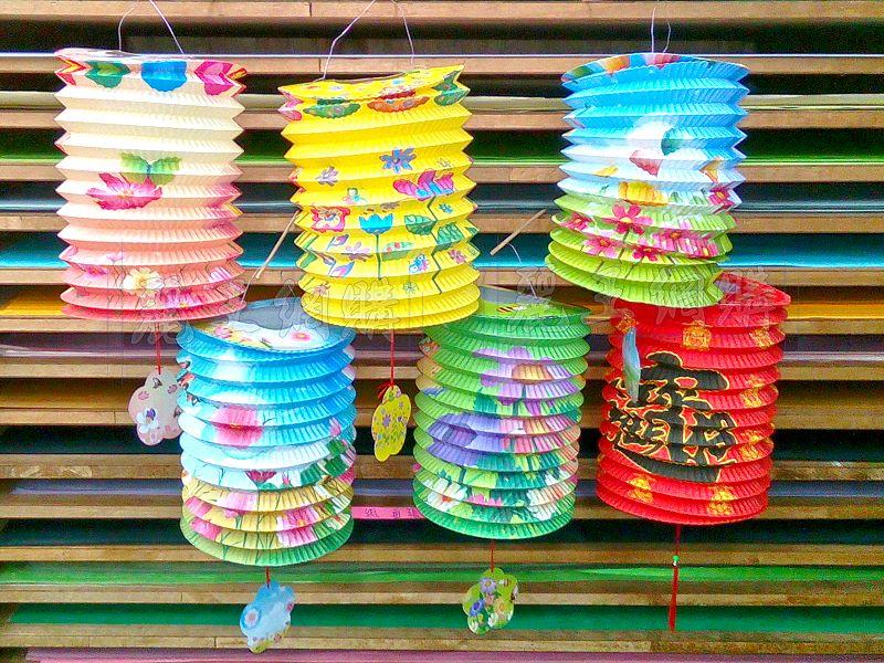 麗王(龍山民俗藝品童玩)-已印刷完成品 傳統伸縮紙燈籠 風琴紙燈籠 | 露天市集 | 全台最大的網路購物市集