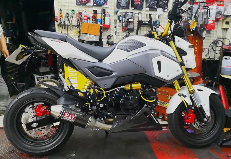 【玩車基地】RSV Racing MSX125 MSX125SF CNC 雙人版 腳踏後移 | 露天市集 | 全台最大的網路購物市集