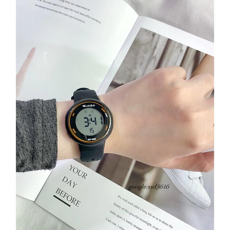 JAGA捷卡新款 大液晶運動錶 游泳錶 水上運動 學生錶 生日禮物 多功能CP值高 M1214 | 露天市集 | 全台最大的網路購物市集