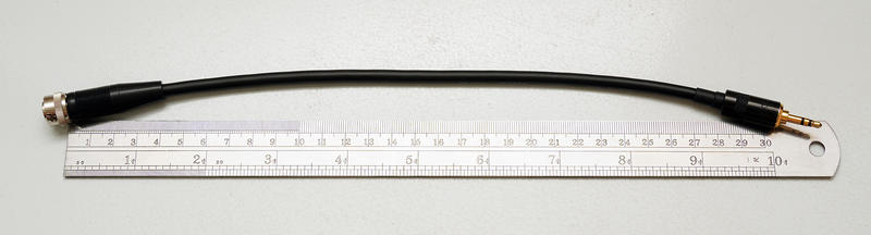 全新訂製 SONY WRR 無線麥克風用 SMC9-4P - 3.5mm帶鎖 聲音訊號線 長度可選30~100公分 | 露天市集 | 全台最大 ...