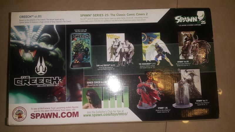 （現貨供應，絕版商品)BenToy Mcfarlane Spawn 25 Creech 克里奇綠怪物麥法蘭豪華組 | 露天市集 | 全台最大的網路購物市集