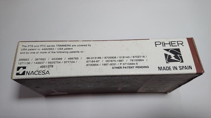 電位器 可調電阻 西班牙PIHER 500k歐姆 15mm | 露天市集 | 全台最大的網路購物市集