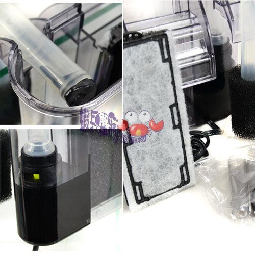 【蝦兵蟹將】水世界【台灣AW-AQUA WORLD】【超薄型外掛過濾器S 260L/H】可調水量 | 露天市集 | 全台最大的網路購物市集