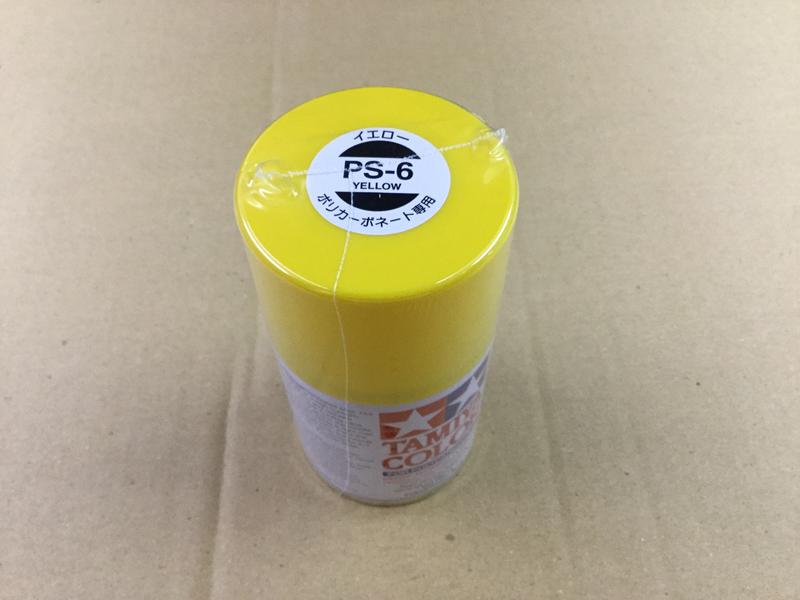 港都RC TAMIYA PS6 PS-6 黃色透明車殼噴漆 | 露天市集 | 全台最大的網路購物市集