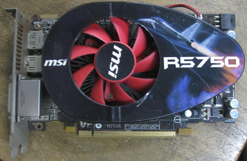 【大武郎】微星 PCI-E 顯卡 R5750-PM2D1G ATI RADEON HD 5750 | 露天市集 | 全台最大的網路購物市集