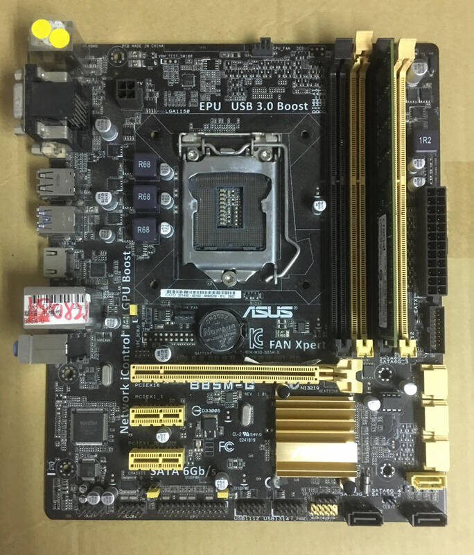 華碩 B85M-G+i7-4790+8G 16G記憶體 | 露天市集 | 全台最大的網路購物市集