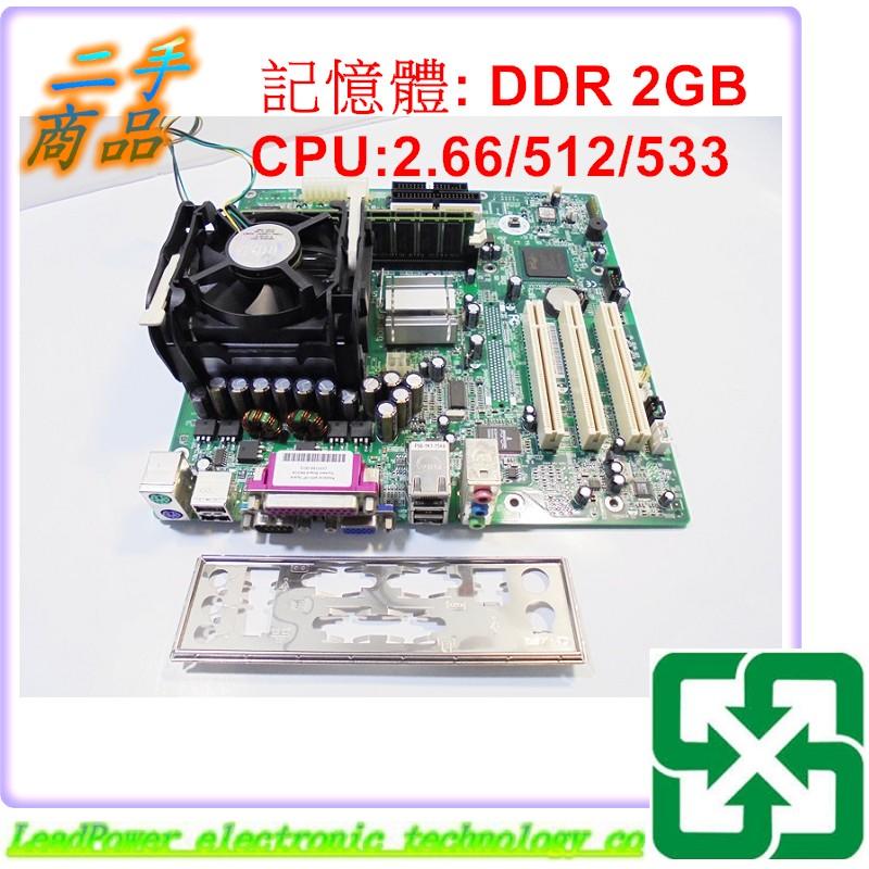 主機板 HP D230 NR138 845GV 335186-001 478 DDR 2GB 2.66/編號639 | 露天市集 | 全台最大 ...