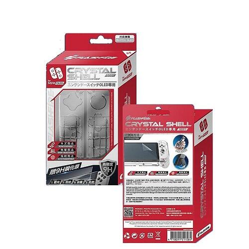 Switch周邊NS OLED機型 FlashFire 富雷迅 水晶保護殼9H保貼組【板橋魔力】 | 露天市集 | 全台最大的網路購物市集