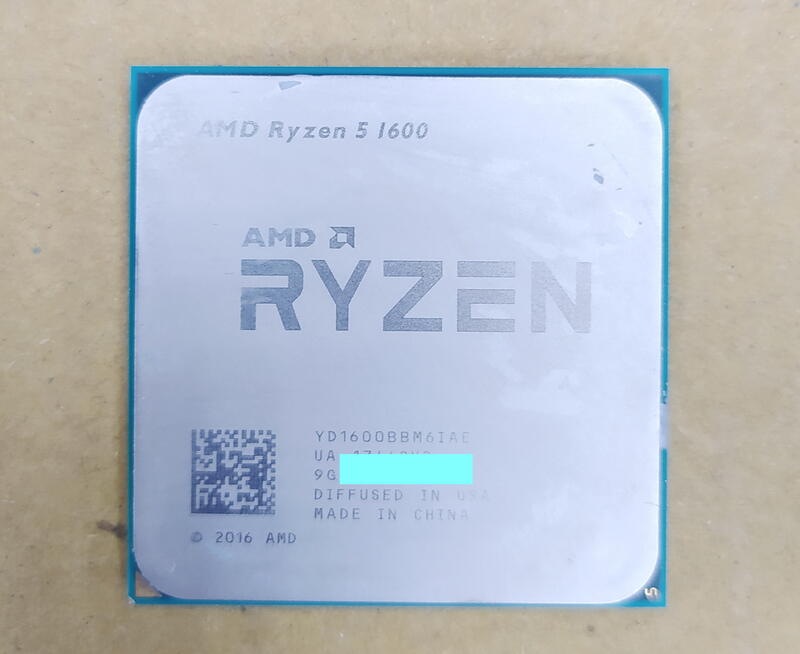AMD R5-1600 CPU~AM4腳位 | 露天市集 | 全台最大的網路購物市集