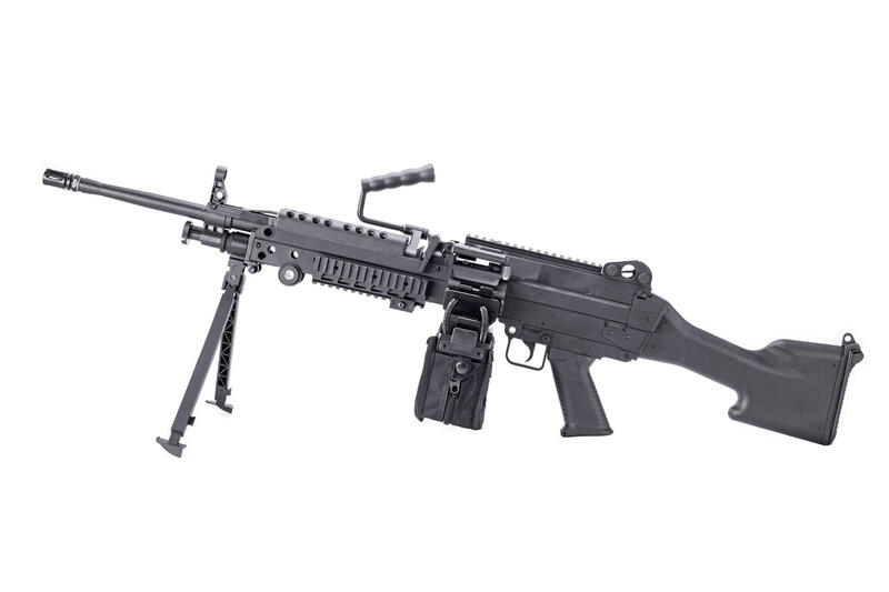 【磐石】現貨 HWASAN M249 E2 AEG 機槍電動槍長槍-HSEM002 | 露天市集 | 全台最大的網路購物市集