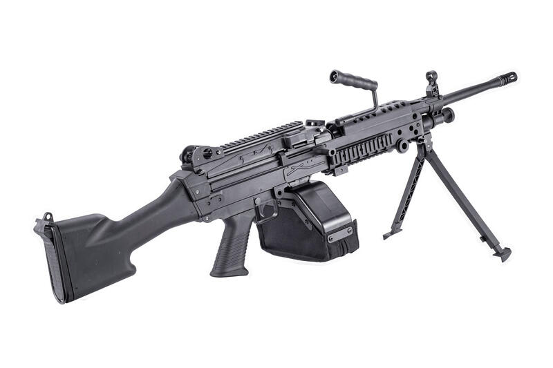 【磐石】現貨 HWASAN M249 E2 AEG 機槍電動槍長槍-HSEM002 | 露天市集 | 全台最大的網路購物市集